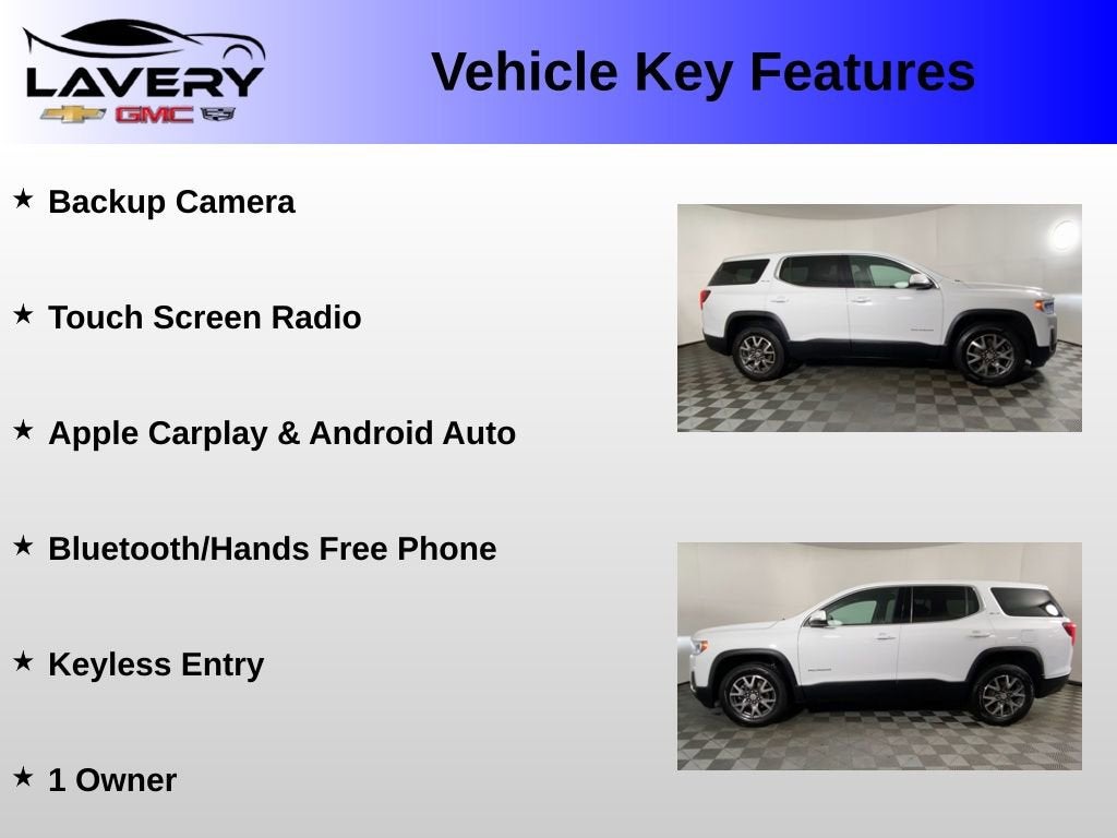 2020 GMC Acadia SLE Alliance OH | Lavery Automotive Sales and Service ...